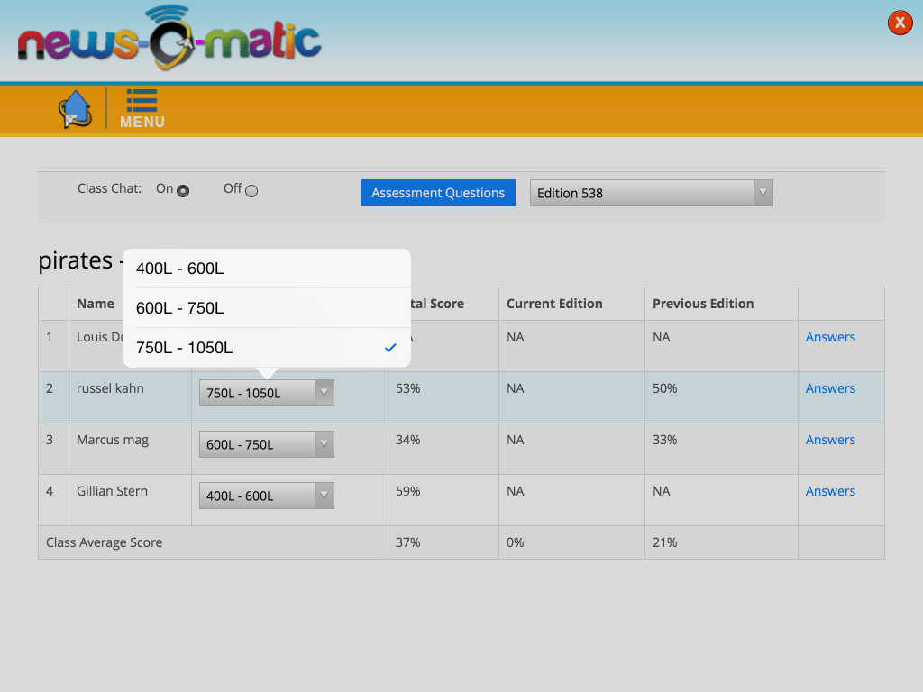 Differentiated Reading Instruction with News-O-Matic - Class Tech Tips