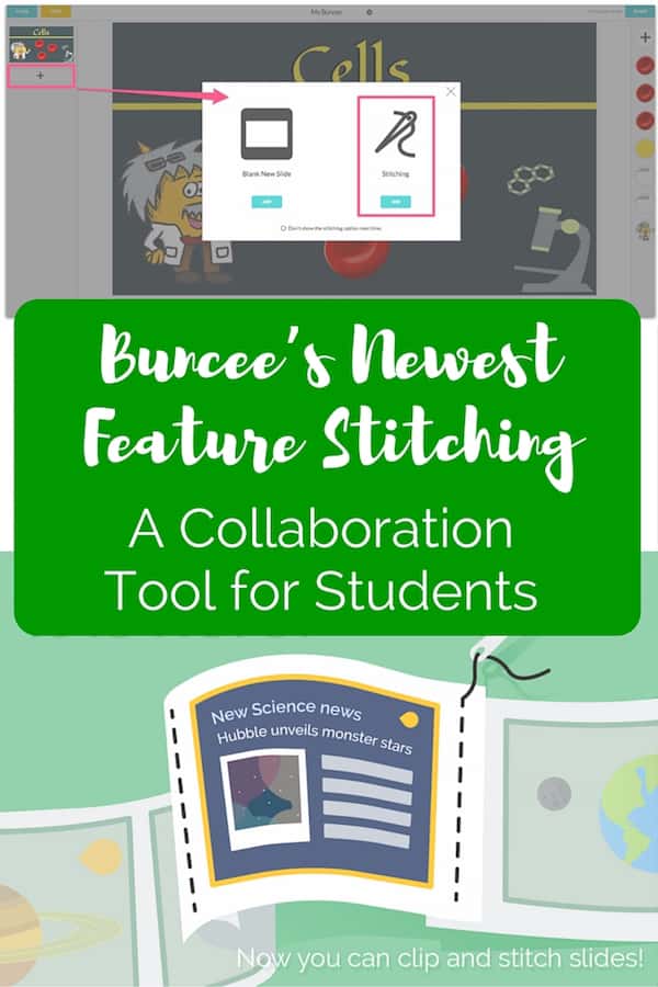 Buncee’s Newest Feature: Stitching A Collaboration Tool for Students ...
