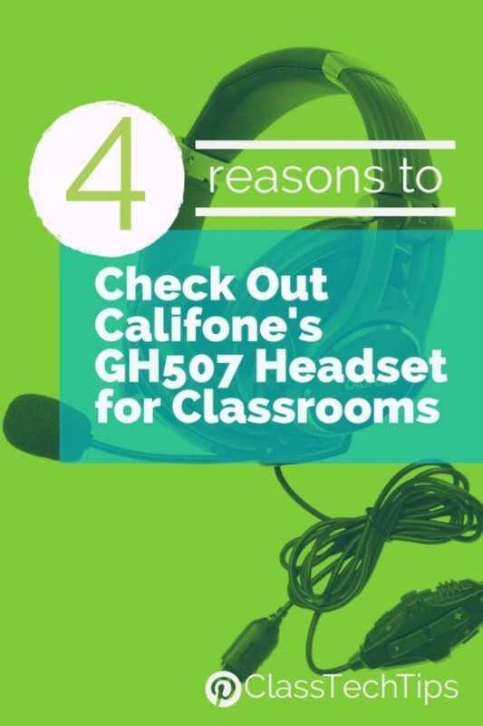 4 Reasons to Check Out Califone’s GH507 Headset for Classrooms - Class ...