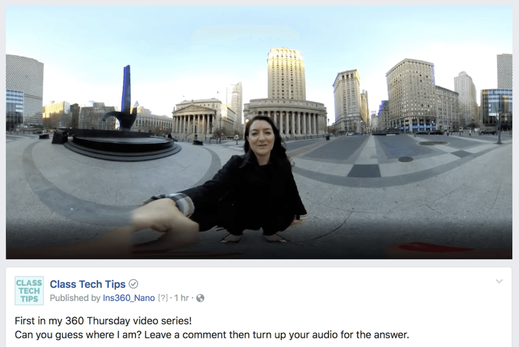 Why I’m Excited About 360 Video in Education - Class Tech Tips