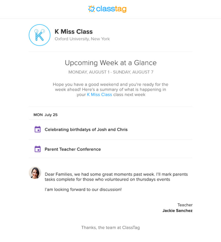 ClassTag Parent Communication Tool Helps You Reach Families - Class ...