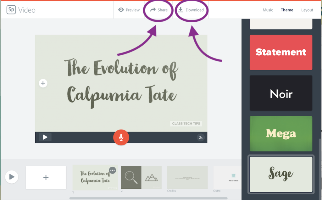 How To Share Spark Video with Flipgrid - Class Tech Tips