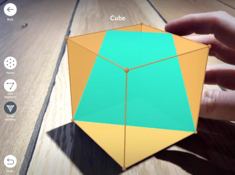 Shapes 3D Augmented Reality Geometry Drawing App - Class Tech Tips
