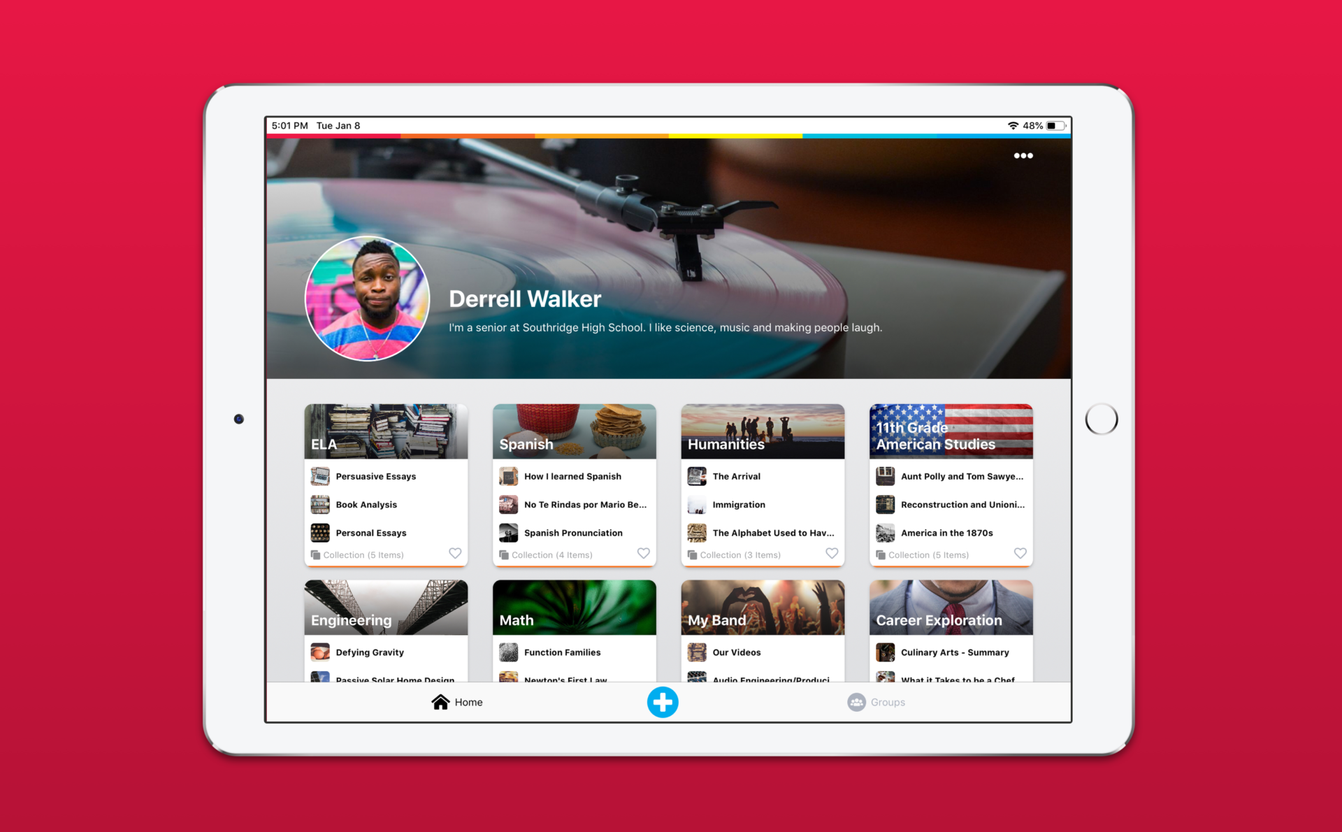 Lifelong Learning with bulb Digital Portfolio App - Class Tech Tips