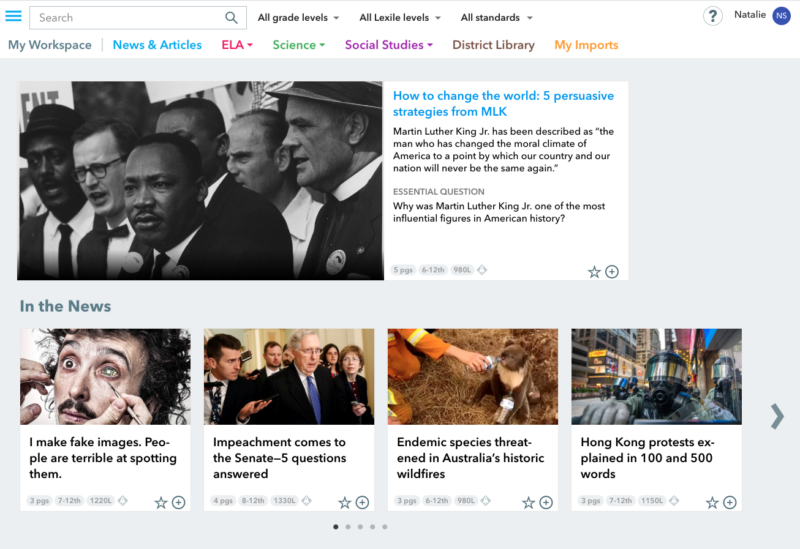 Free Engaging, Interactive Assignments for Middle and High School ...
