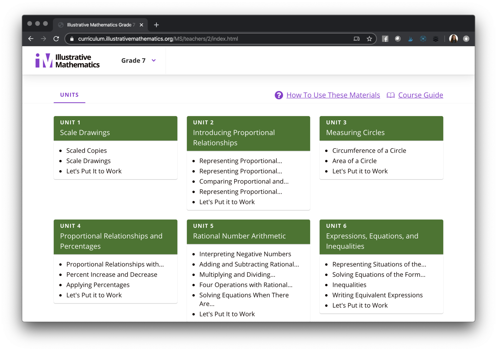 Problem-Based Middle School Math Curriculum - Class Tech Tips
