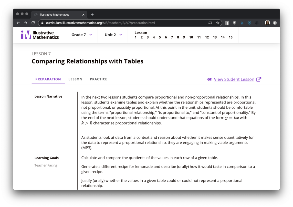 Problem-Based Middle School Math Curriculum - Class Tech Tips