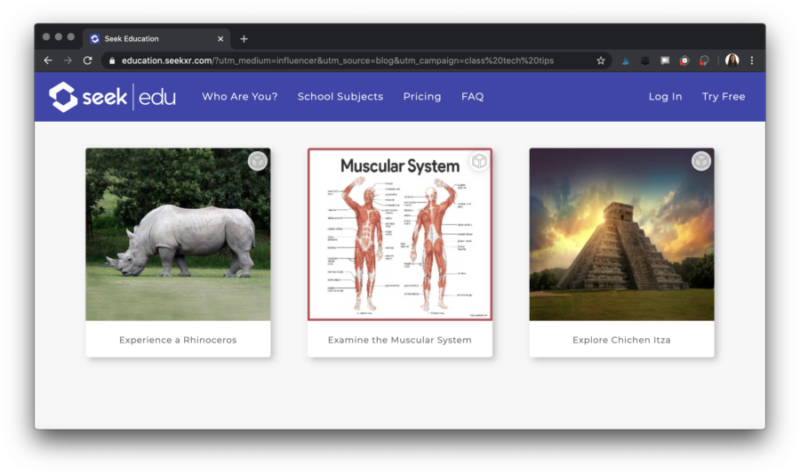 Teaching with Augmented Reality? Get Started with Seek Education ...
