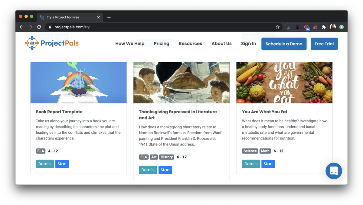 Online Project-Based Learning for Classrooms & Distance Learning ...