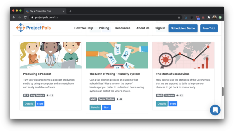Online Project-Based Learning for Classrooms & Distance Learning ...