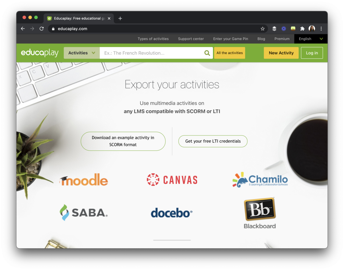 Create and Share Student-Friendly Activities with Educaplay - Class ...