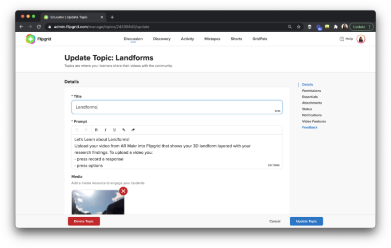 Quick, Creative Reading Responses with Capstone Connect and Flipgrid ...