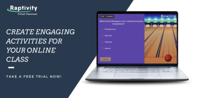 Create Engaging Activities for Your Online Classes Using Raptivity ...