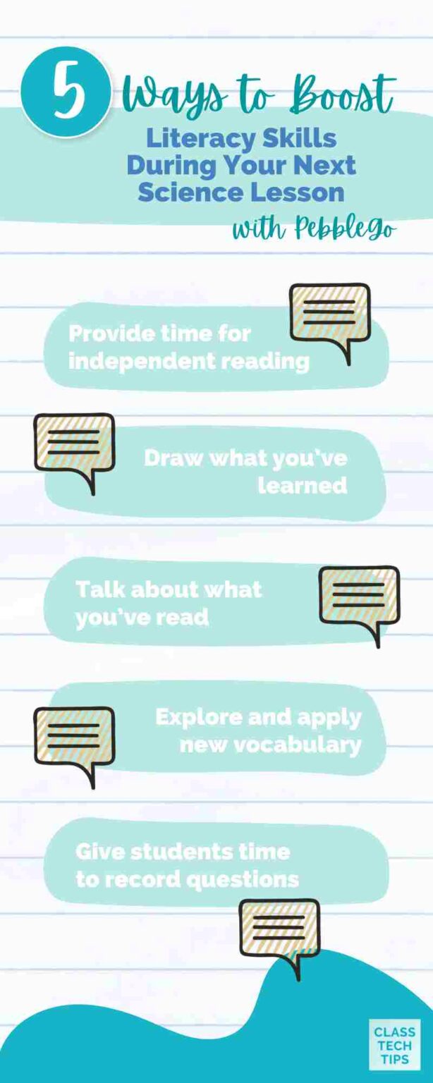5 Ways to Boost Literacy Skills During Your Next Science Lesson - Class ...