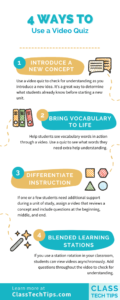 How to Use a Video Quiz for Interactive Learning - Class Tech Tips