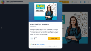 100+ New Graphic Organizers in Book Creator - Class Tech Tips