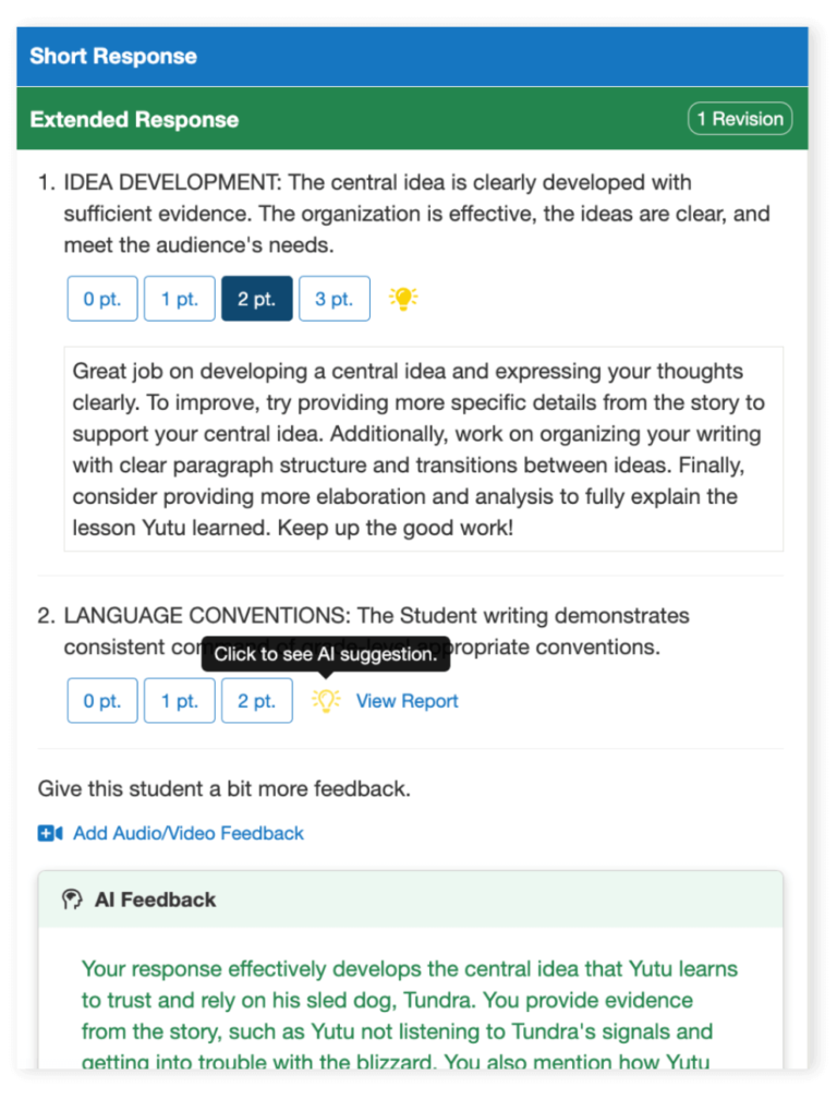 How to Give Faster Feedback with AI - Class Tech Tips