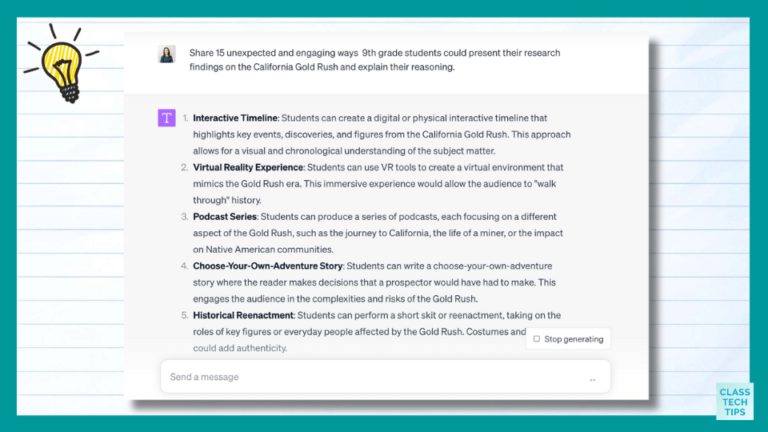 28 ChatGPT Prompts for Social Studies Teachers - Class Tech Tips