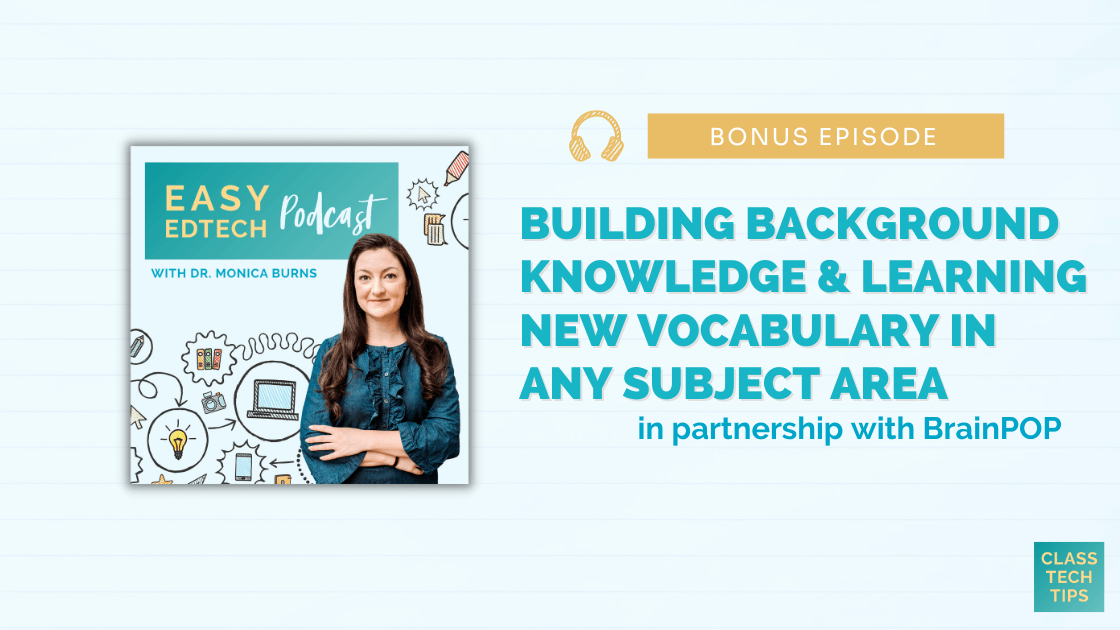 Building Background Knowledge and Learning New Vocabulary in Any ...