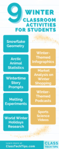 9 Winter Classroom Activities for Students - Class Tech Tips