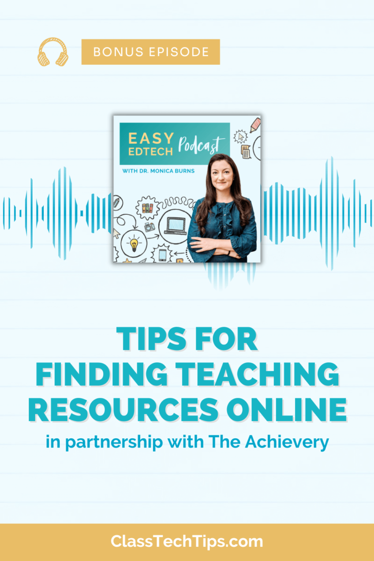 Easy EdTech Podcast - Class Tech Tips