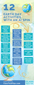 12 Earth Day Activities with an AI Spin - Class Tech Tips