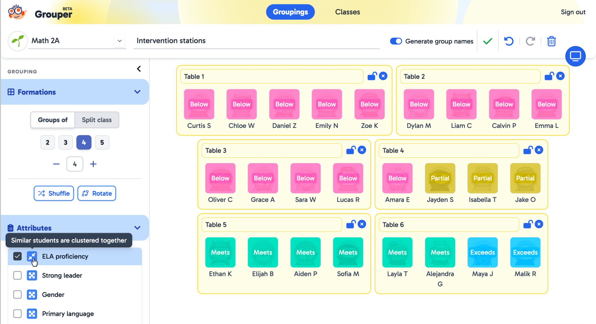 How to Group Students Quickly and Strategically - Class Tech Tips