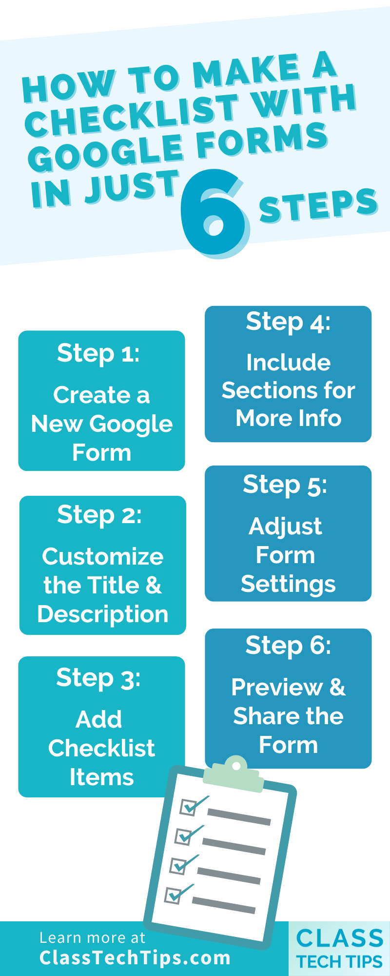 How to Make a Checklist with Google Forms in Just a Few Steps - Class ...