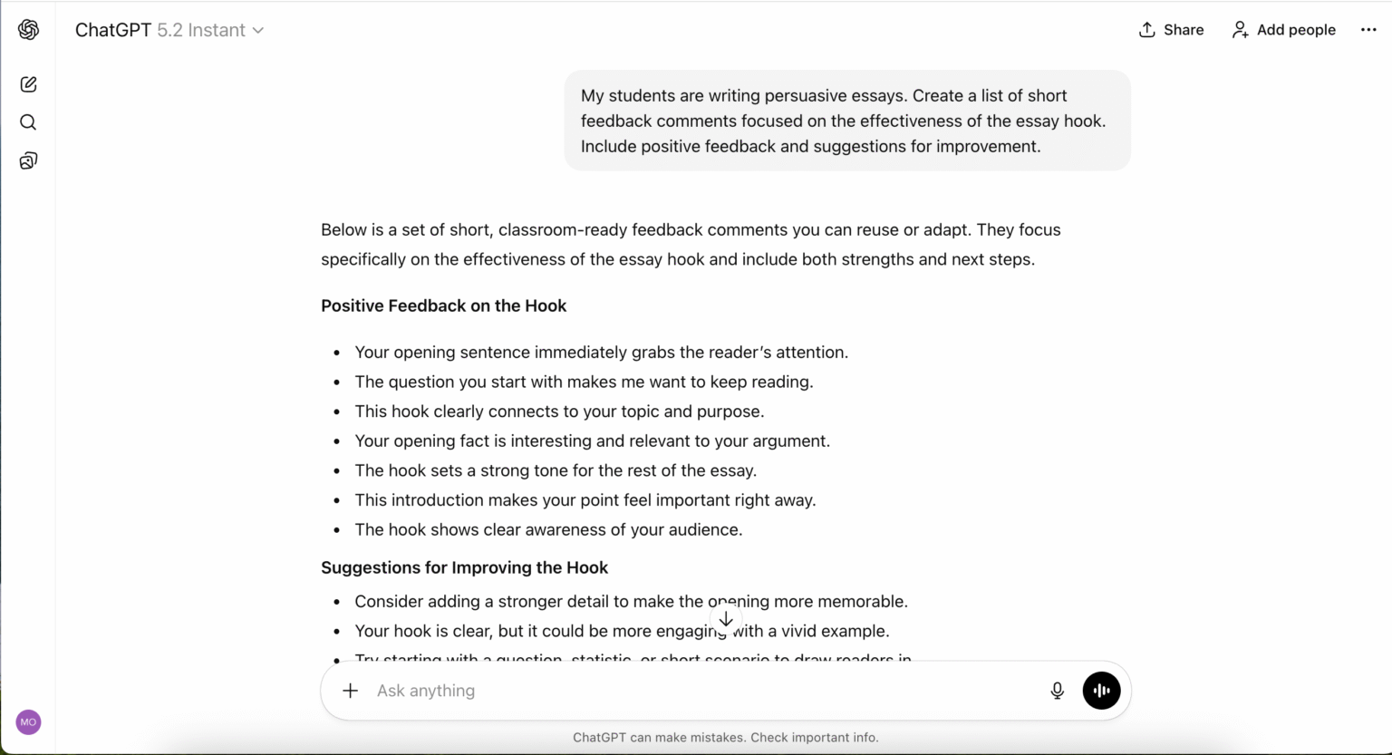 Chatbot Prompts and AI Tools for Teacher Feedback - Class Tech Tips